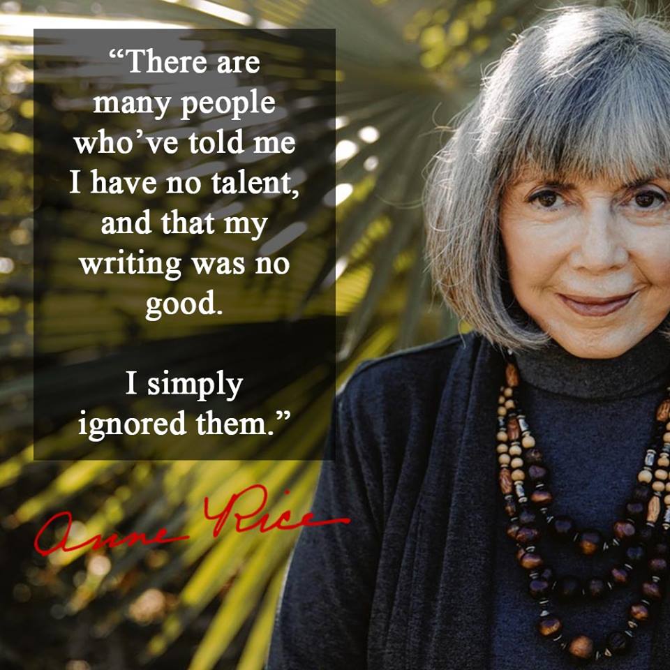 The Quotable Anne Rice – Write or Flight